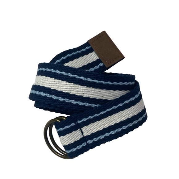 unbranded | Accessories | Boys Navy Light Blue White Striped Dring ...